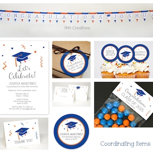 Custom Graduation Treat Bag Topper - DIY Printable Digital File - Etsy
