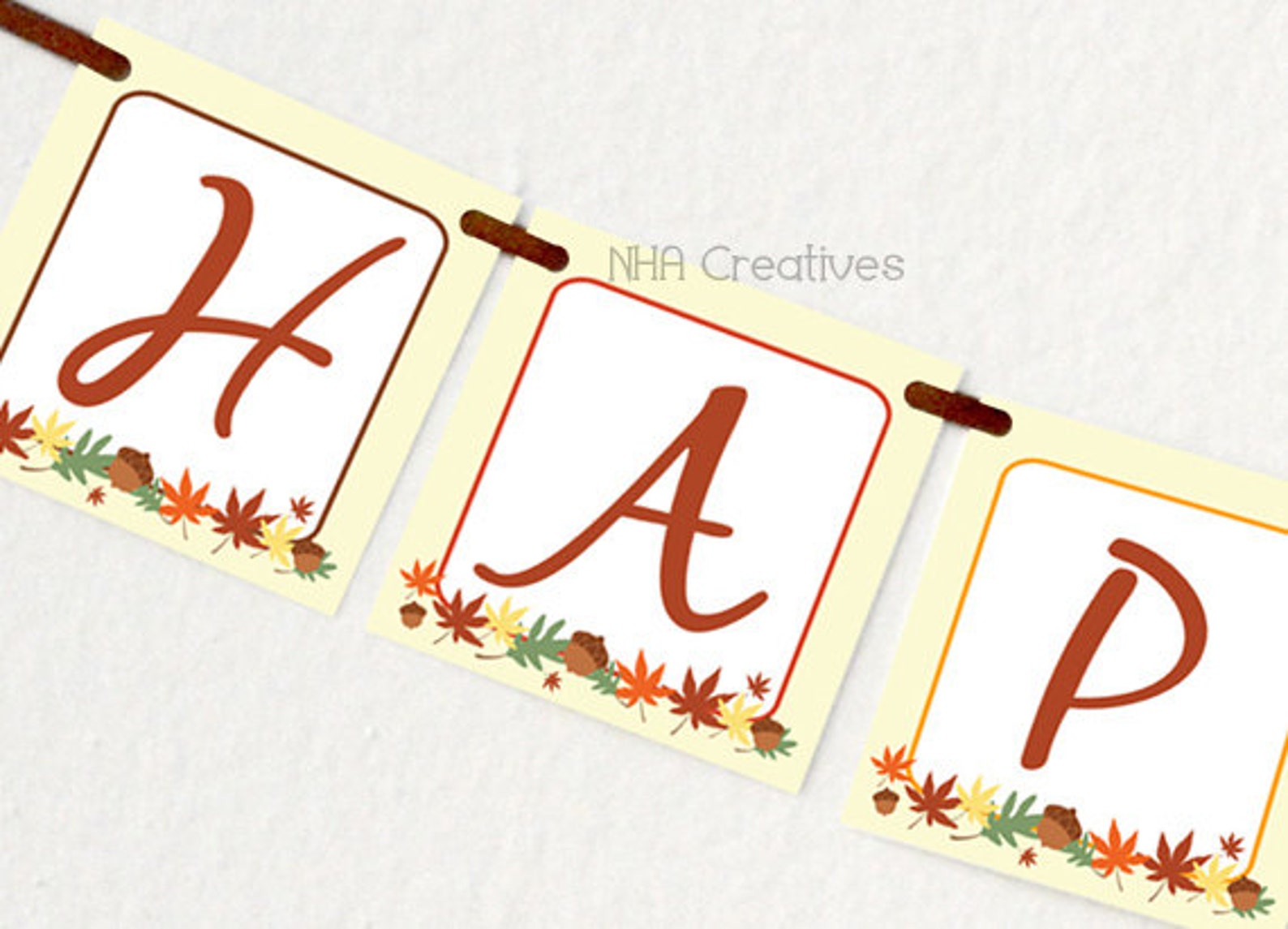 Happy Fall Y'all Banner DIY Printable Digital File - Etsy