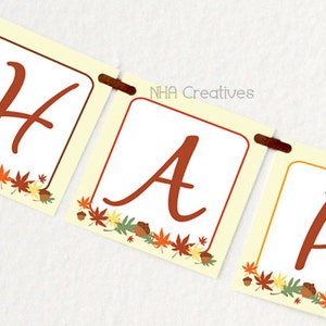 Happy Fall Y'all Banner - DIY Printable Digital File - Etsy