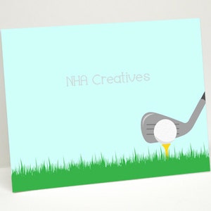 Golf Place Cards - DIY Printable Digital File - Etsy