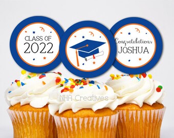 Custom Graduation Treat Bag Topper DIY Printable Digital | Etsy