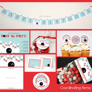 Personalized Bowling Address Label - DIY Printable Digital File - Etsy