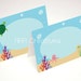 Under the Sea Place Cards - DIY Printable Digital File - Etsy