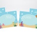 Under the Sea Place Cards - DIY Printable Digital File - Etsy