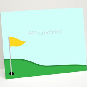 Golf Place Cards - DIY Printable Digital File - Etsy