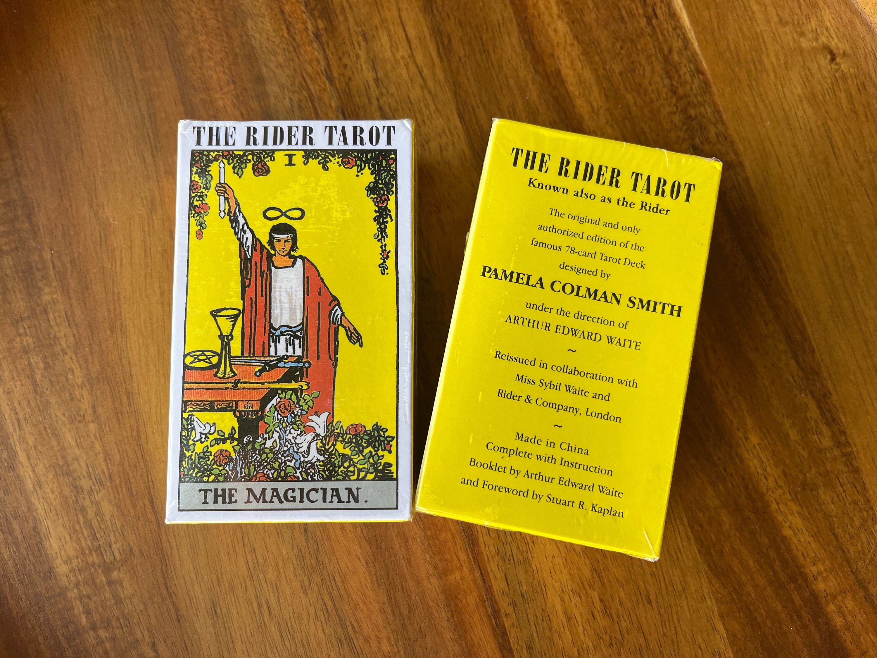The Rider Tarot Cards Full Sized Set of 78 - Etsy
