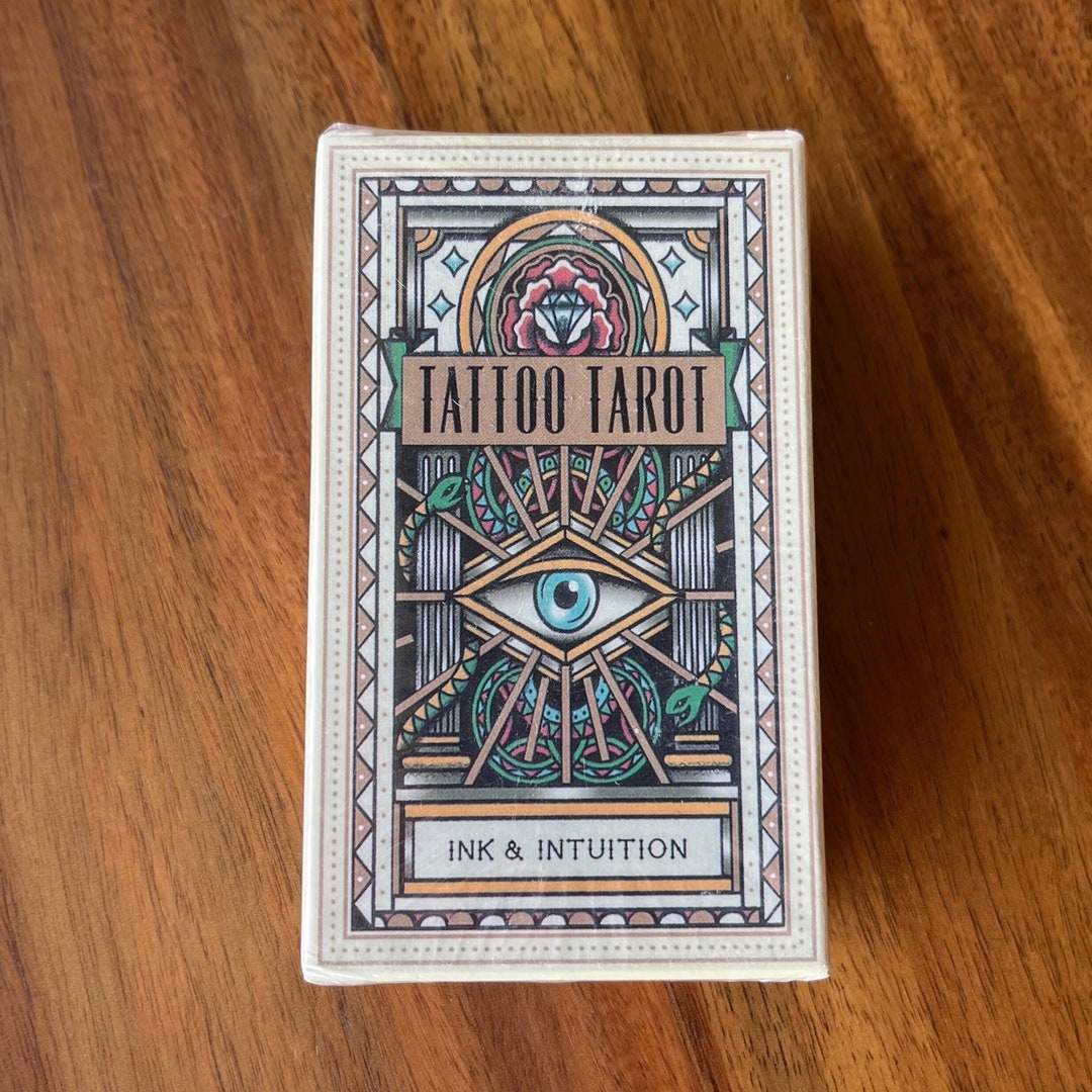 Tattoo Tarot Ink & Intuition Cards Full Sized Set of 78 - Etsy