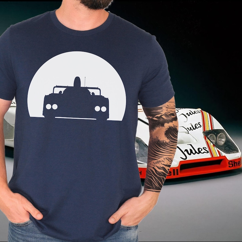 Le Mans Ninethreesix Icon Silhouette T-shirt | Motorsport Legend - Etsy