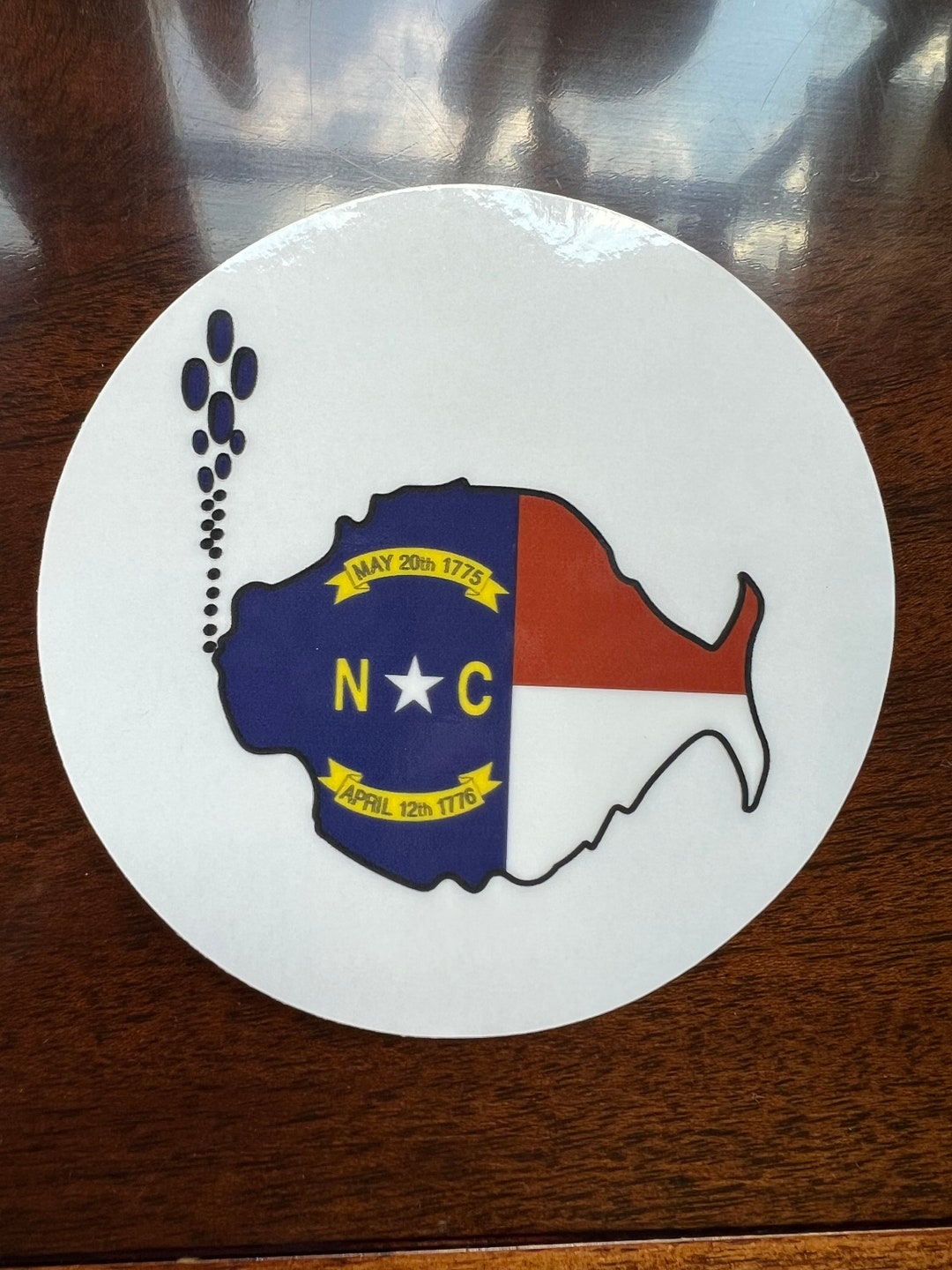 Phish North Carolina State Flag Glossy Sticker Summer Tour 2018 2022 ...