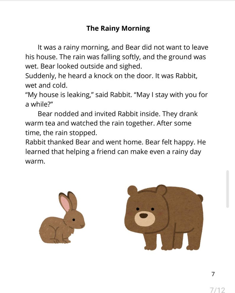 Reading Comprehension Worksheets Grade 2-3/ Short Moral Stories/ ESL ...