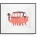 The Magical Cat Bus Fan Art- Art Print - Etsy