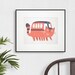 The Magical Cat Bus Fan Art- Art Print - Etsy