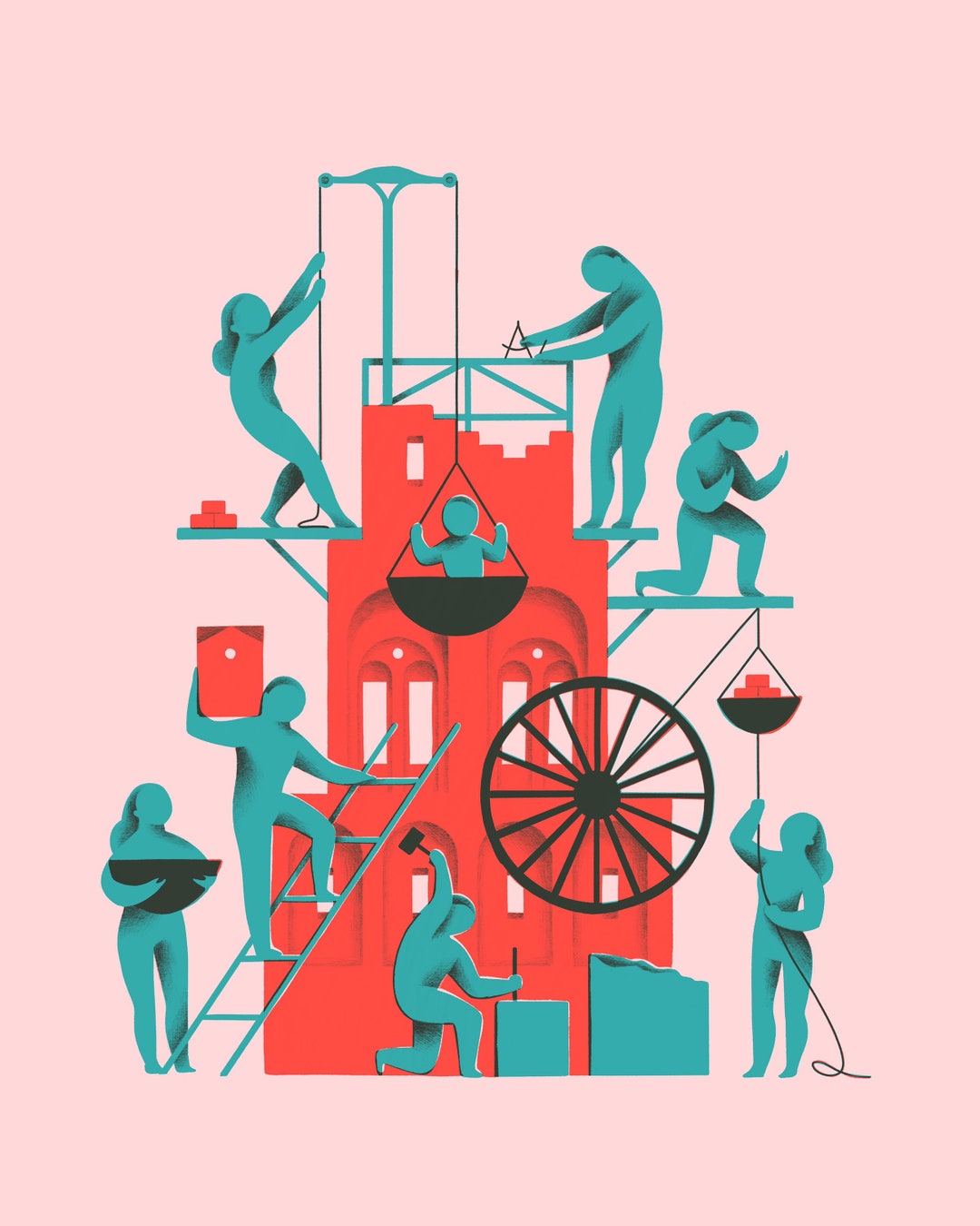 Synergy- Art Print - Etsy