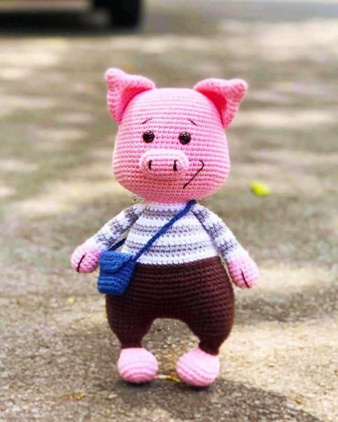 Kenny the Pig Amigurumi Crochet Pattern | DIY Plush Toy (PDF) - Etsy