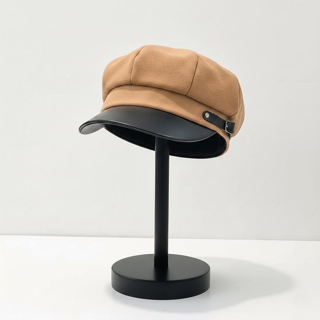 Brown Beret Cap for Women, Parisian Style - Etsy