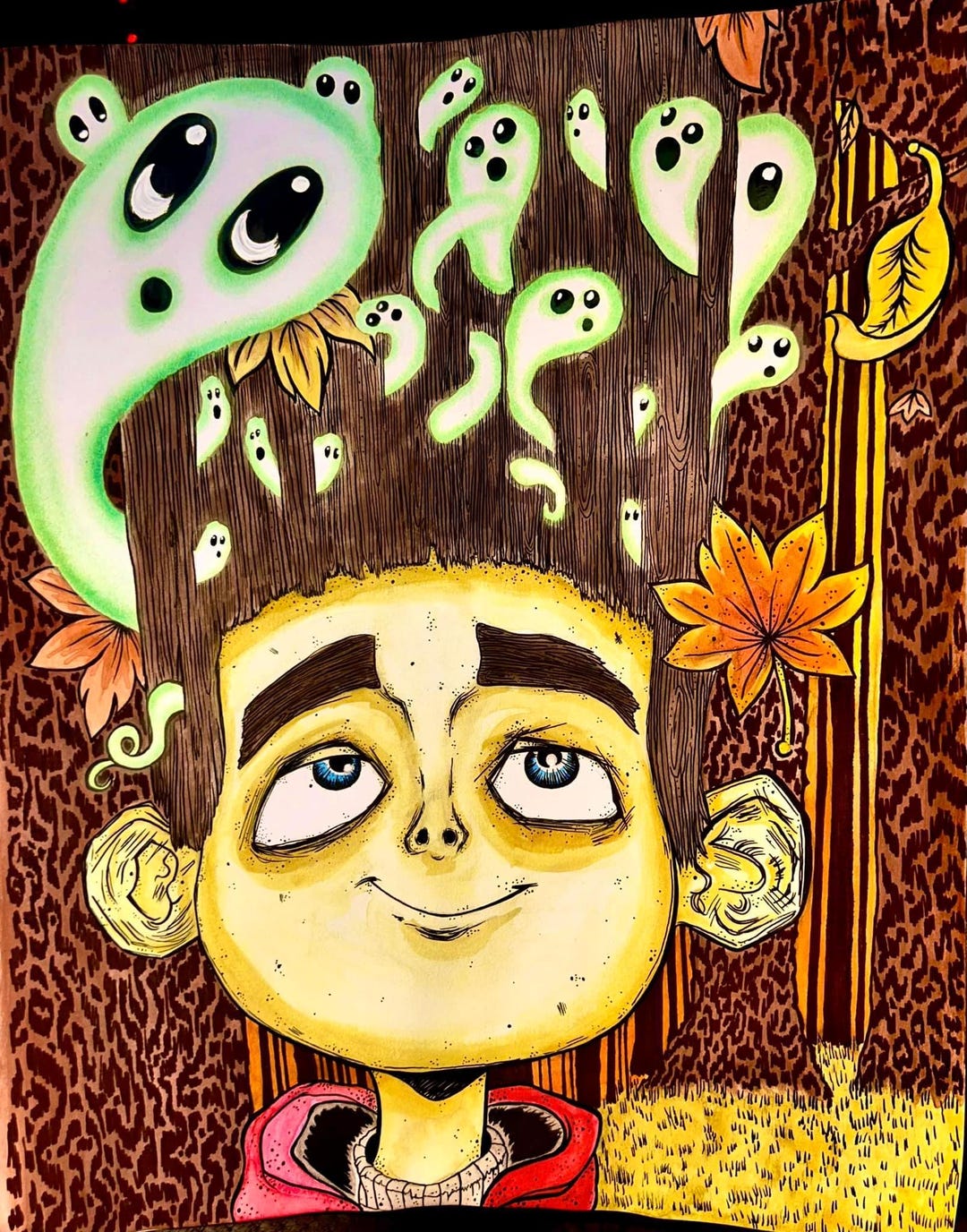Paranorman ghosts in the Woods - Etsy