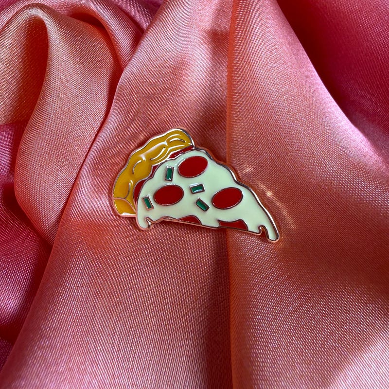 Enamel Pins Pizza Slice - Etsy