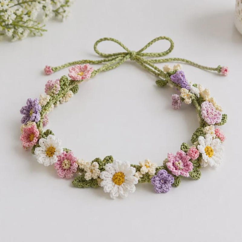 Flower Crown Headband - Etsy UK