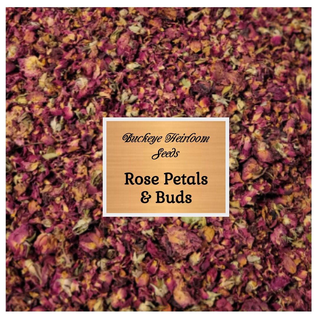 Rose Pedals and Buds - Natural Dried Roses - Wedding Favor - Toss ...