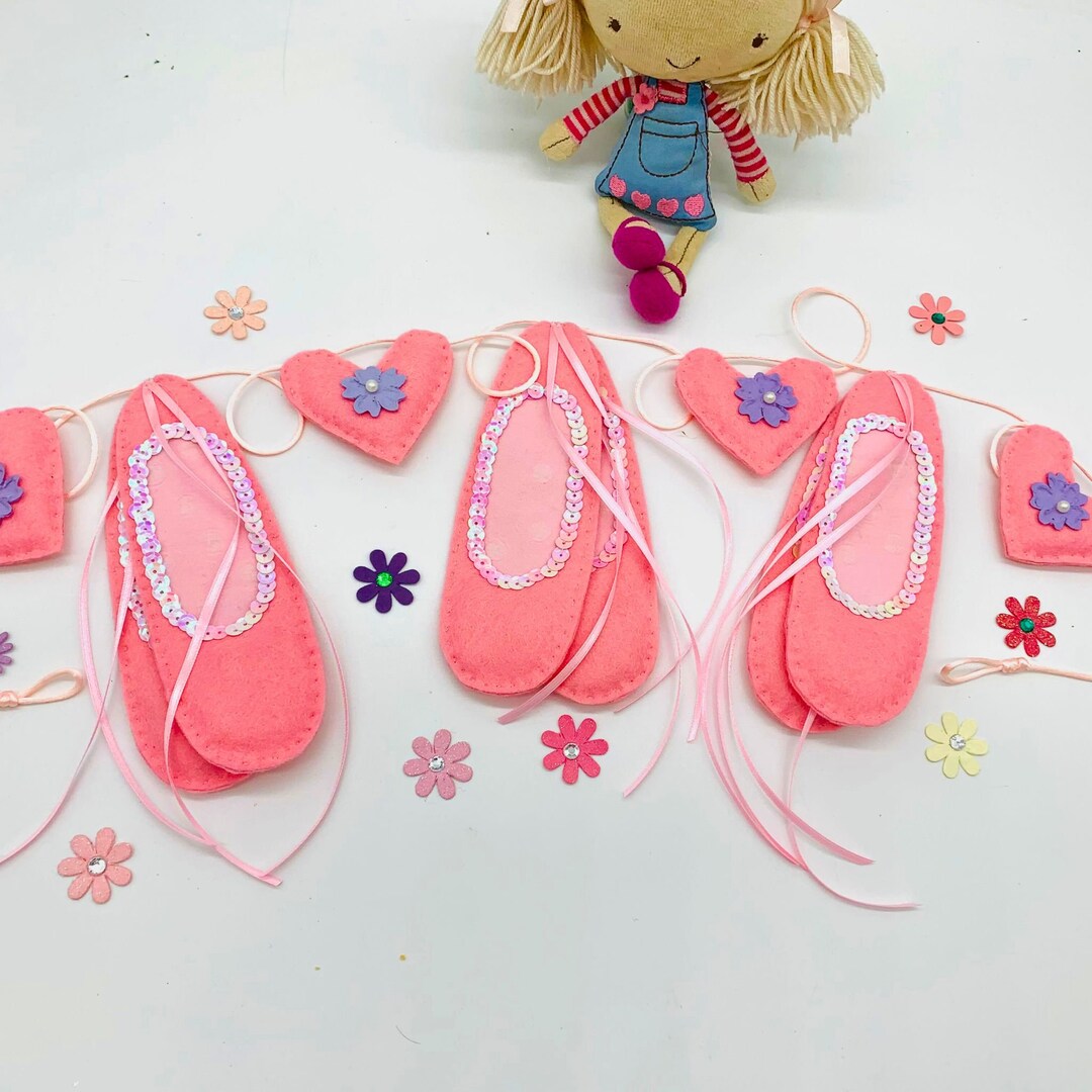 Ballet Shoes Bunting, Gift for Her, Girls Bedroom - Etsy
