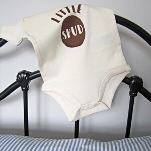 Little Spud Baby Outfit - Baby Clothing - Baby Grow - Little Spud - Eco ...