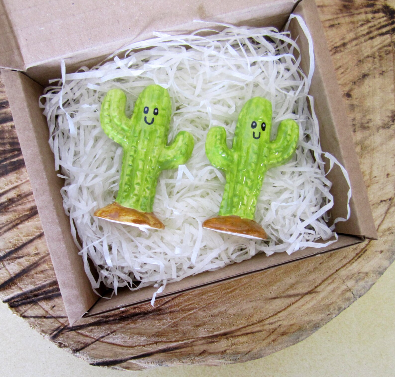 Miniature Cacti, Cactus Gift, Ceramic Cacti, Fun Cacti, Office Gift ...