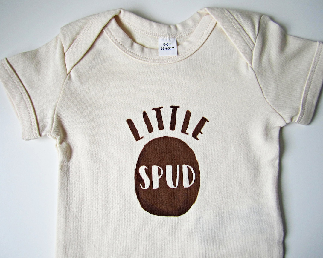 Little Spud Baby Outfit - Baby Clothing - Baby Grow - Little Spud - Eco ...