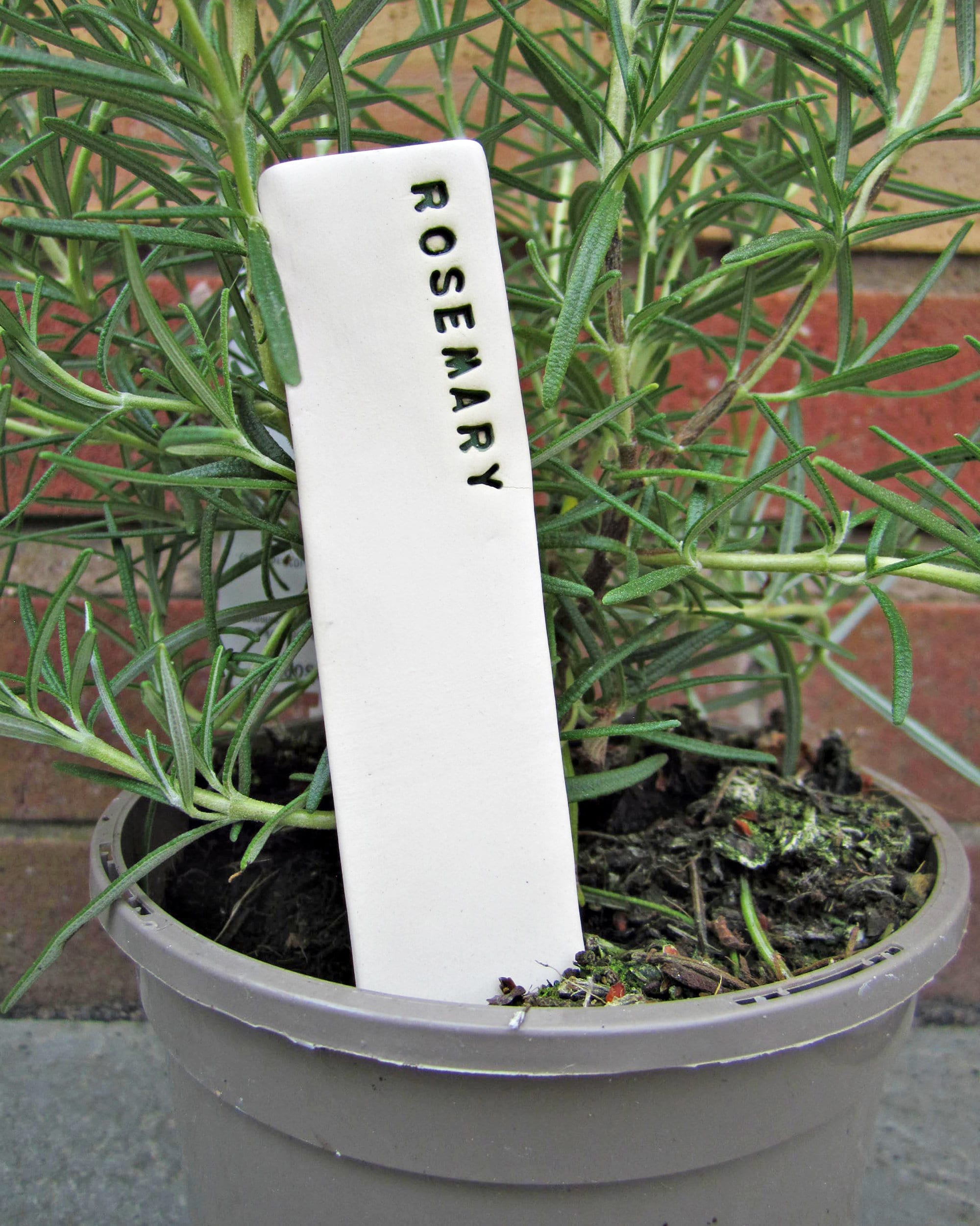 Herb Tags - Ceramic Labels - Plant Markers - Garden Accessories ...