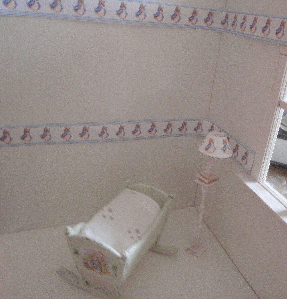 Dollhouse Peter Rabbit Wallpaper Border PDF 1:12 Scale/nursery - Etsy