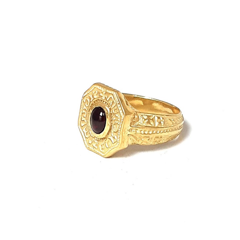 Medieval Signet Ring, Based on the Ring of the Black Prince, Recreation ...