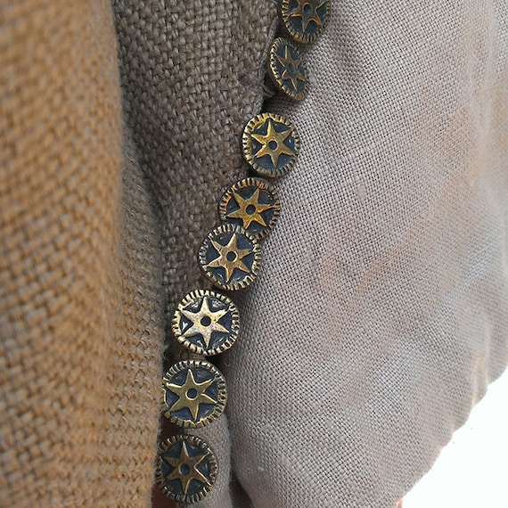 Medieval Custom Buttons Brass Buttons SCA Reenactor | Etsy