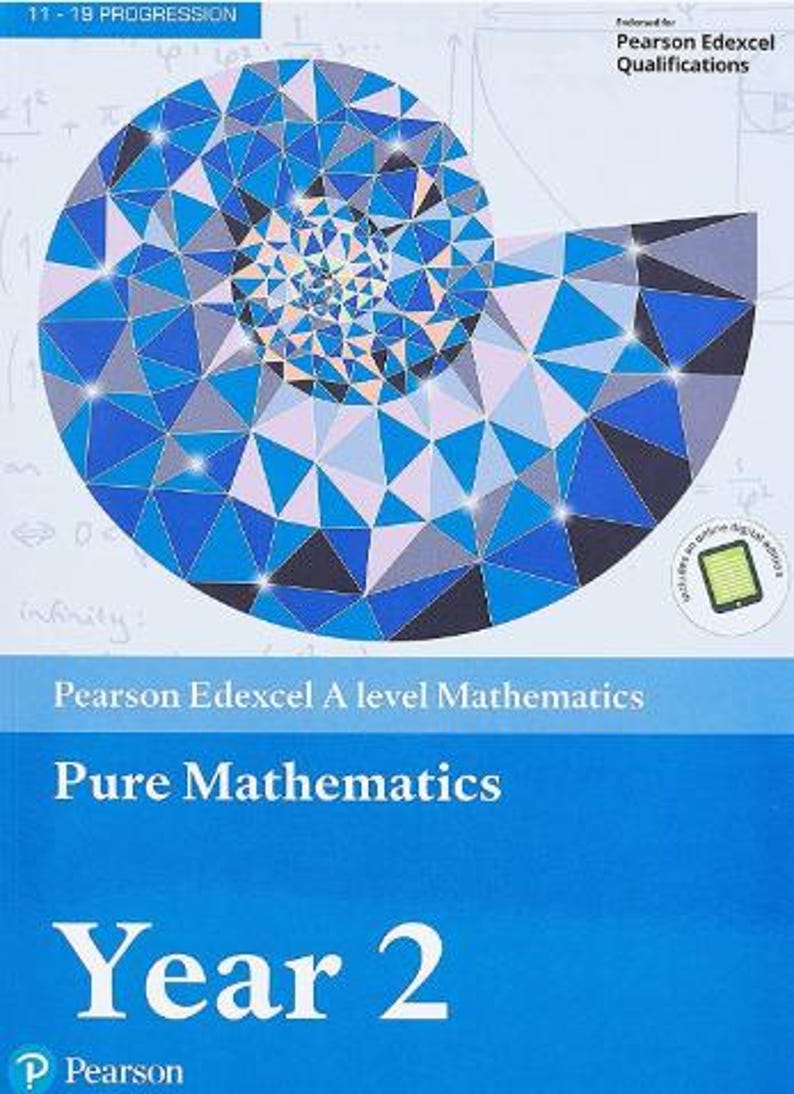 Edexcel A Level Mathematics Pure Mathematics Year 2 - Etsy