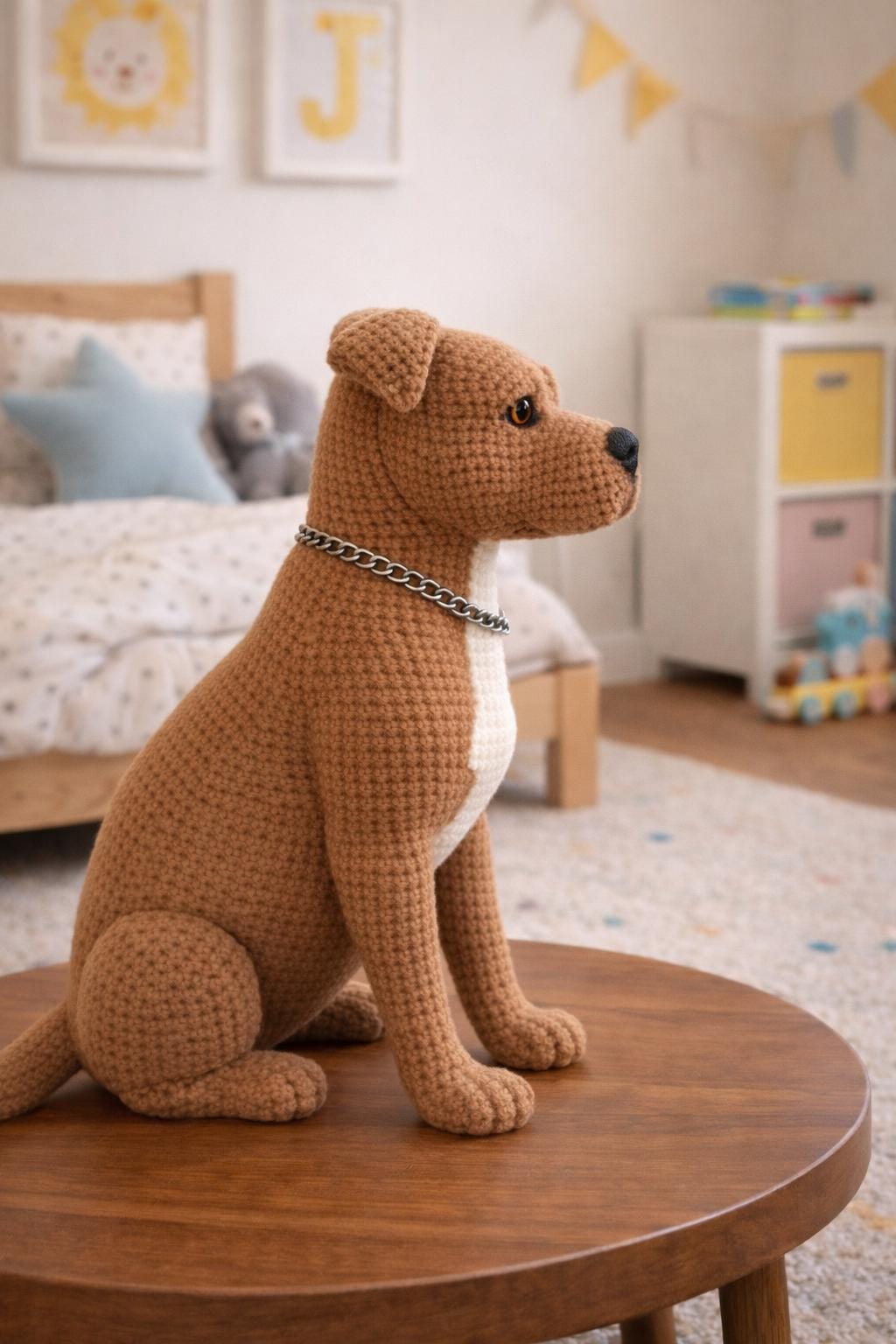 Realistic Pitbull Amigurumi Pattern PDF | Crochet Dog Pattern | Plush ...