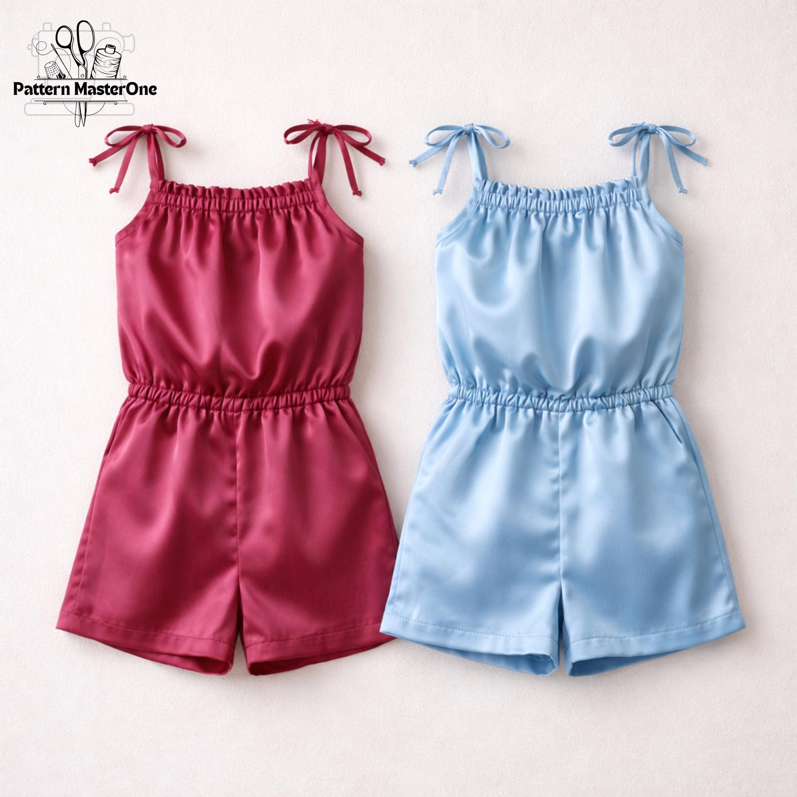 Baby Summer Romper Sewing Pattern PDF, Kids Playsuit 2-11 Years ...
