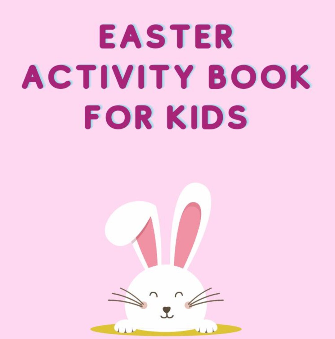 Easter Activity Book for Kids Printable |26 Page Preschool ...