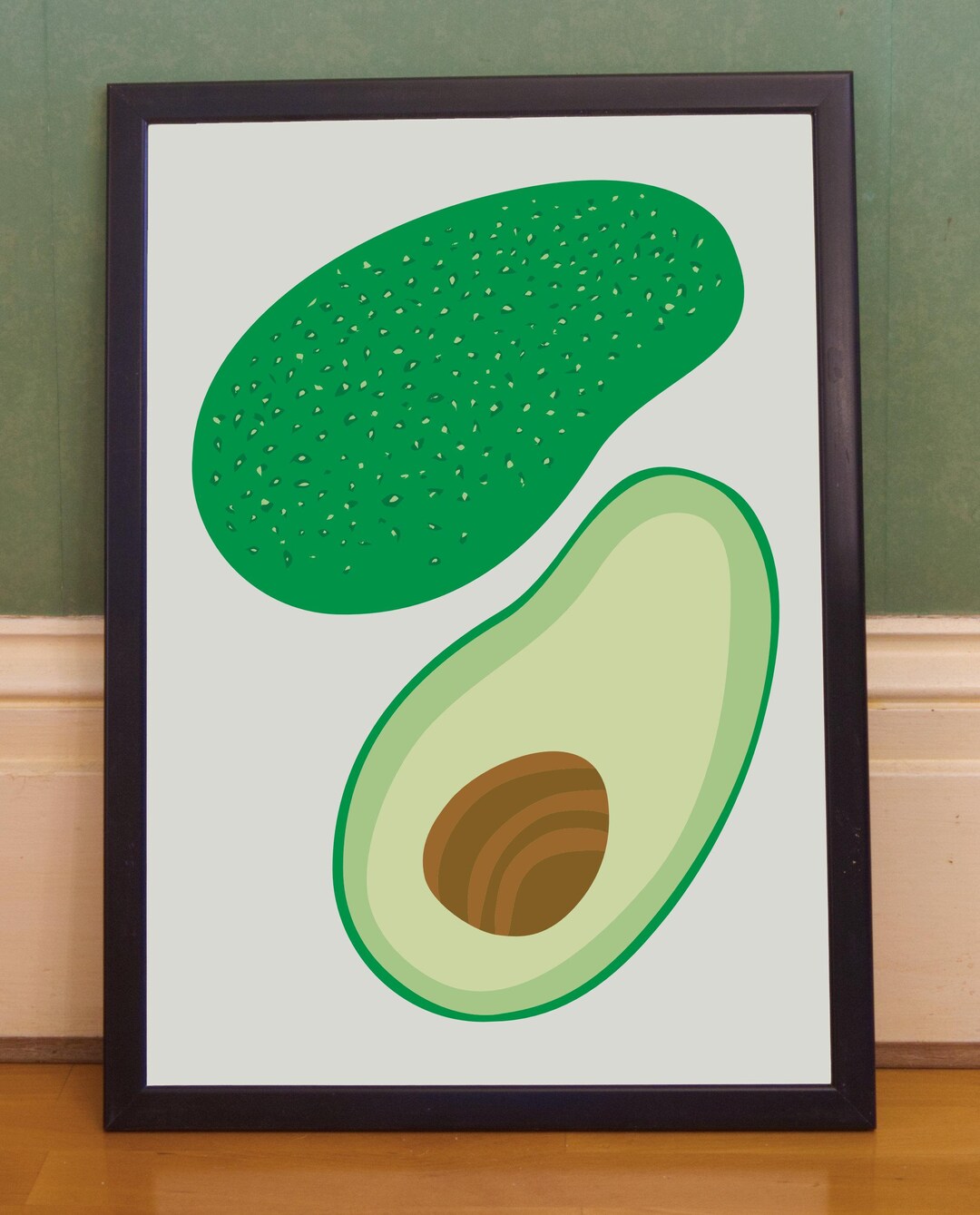 Avocado Wall Art - Etsy