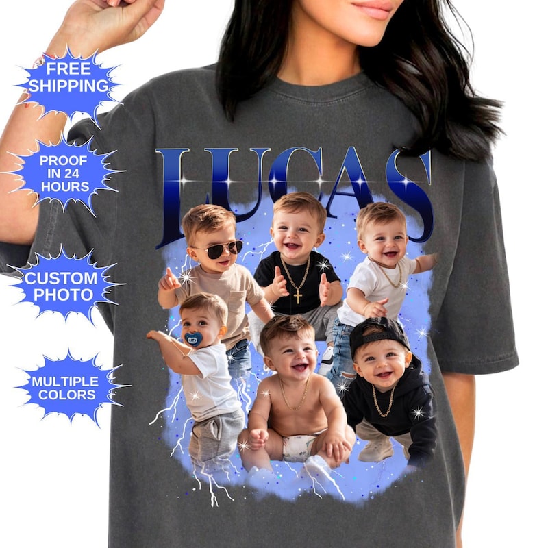 Custom Collage T Shirts - Etsy