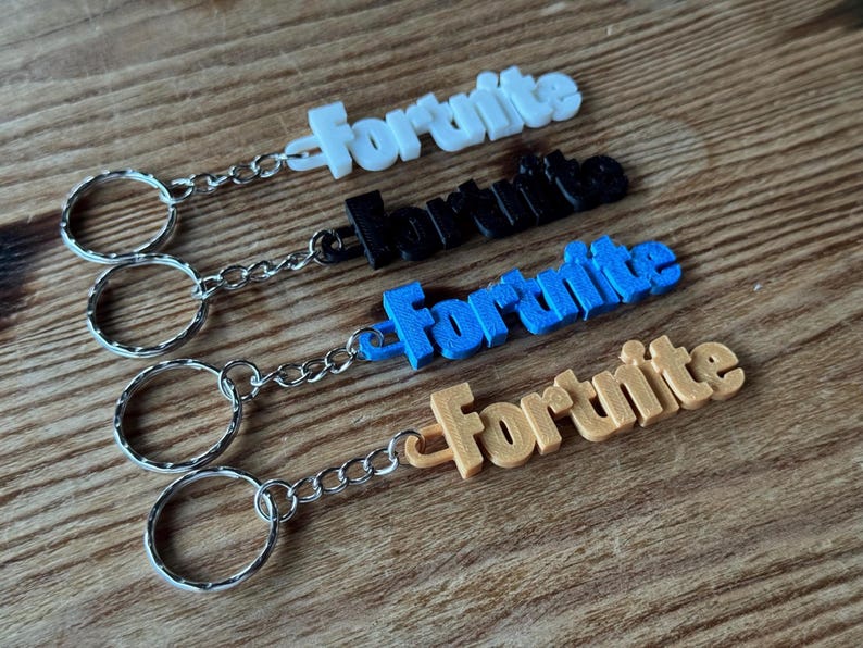 3D Printed Keychains 30 + | Keyrings - Etsy