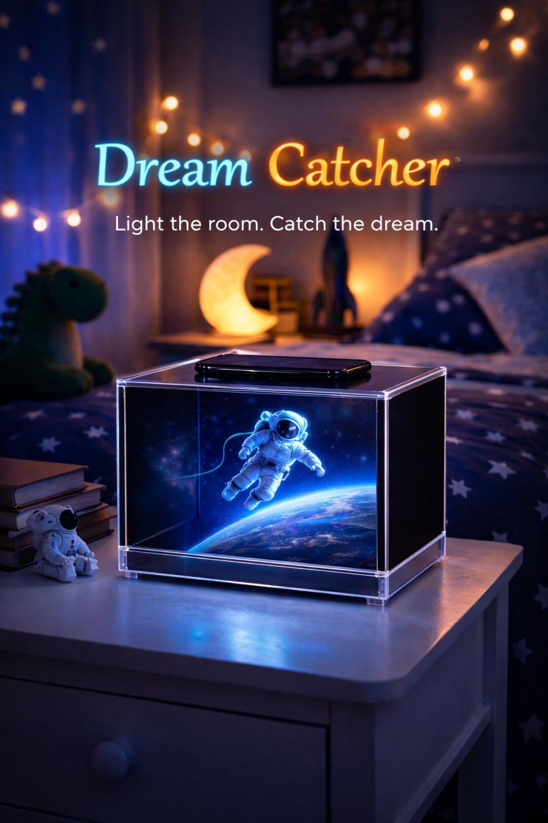 Large 3D Hologram Viewer Box for Tablet | Floating Display | Futuristic ...