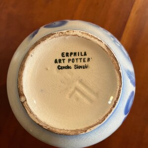 Erphila Art Pottery Czechoslovaki - Etsy