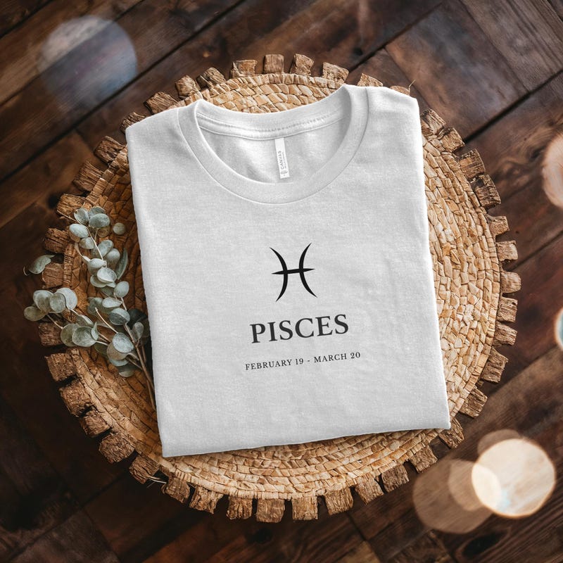 Zodiac Tee Shirt - Etsy UK