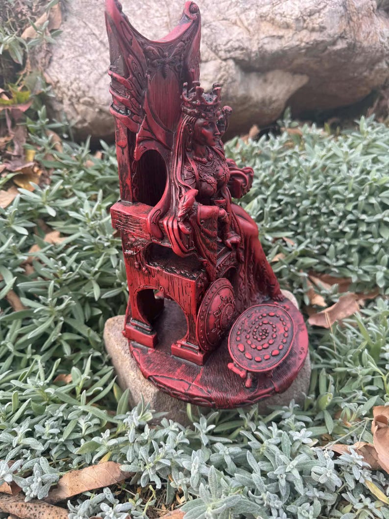 Queen Maeve Statue – Celtic Goddess of Sovereignty | Wiccan Altar Decor ...