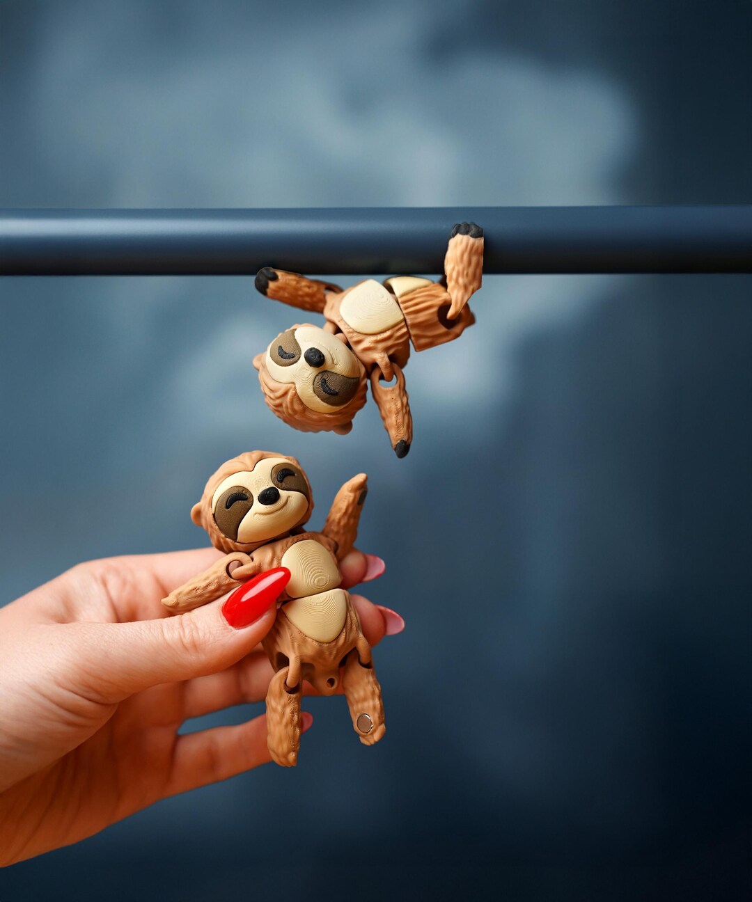 Flexi Sloth Fidget | Sunny the Sloth | Articulated Flexi Animal ...
