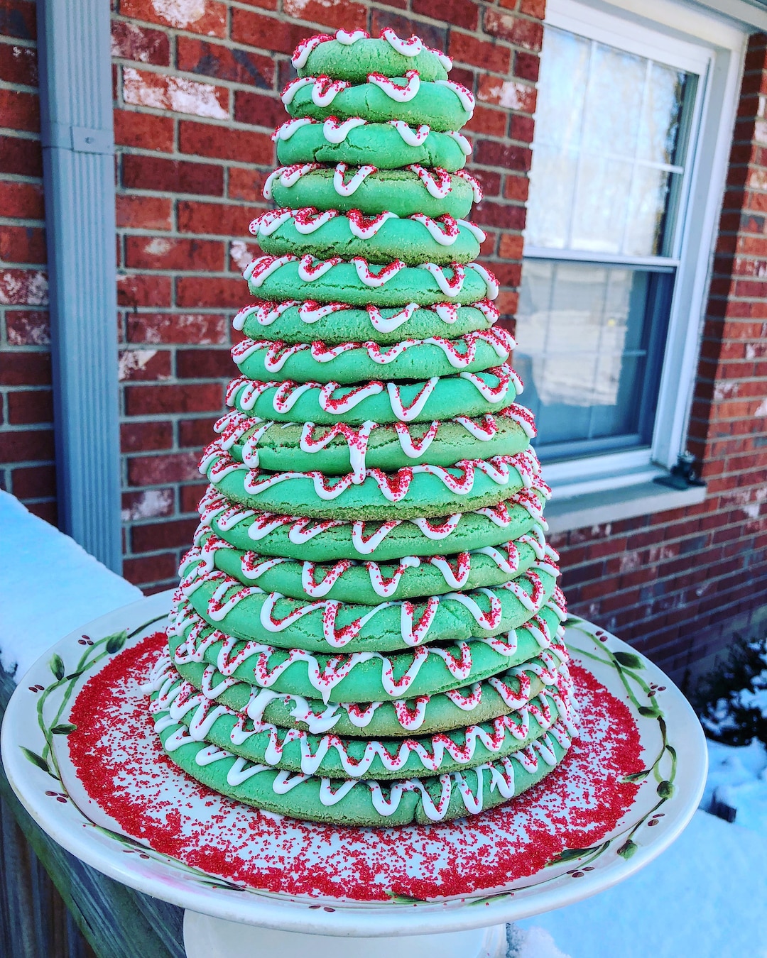 Christmas Tree Kransekake Cookie Digital Recipe - Etsy