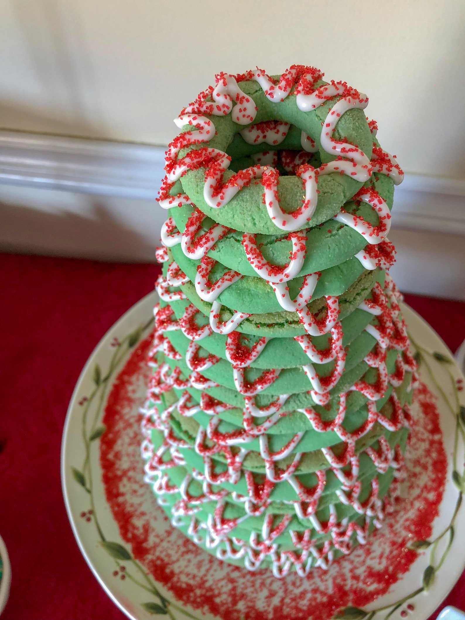 Christmas Tree Kransekake Cookie Digital Recipe - Etsy