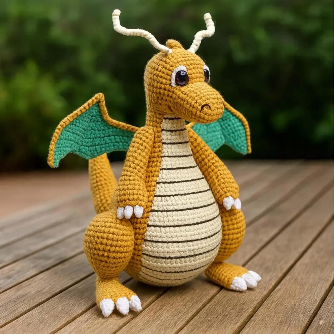 Dragonite Crochet Pattern - Etsy
