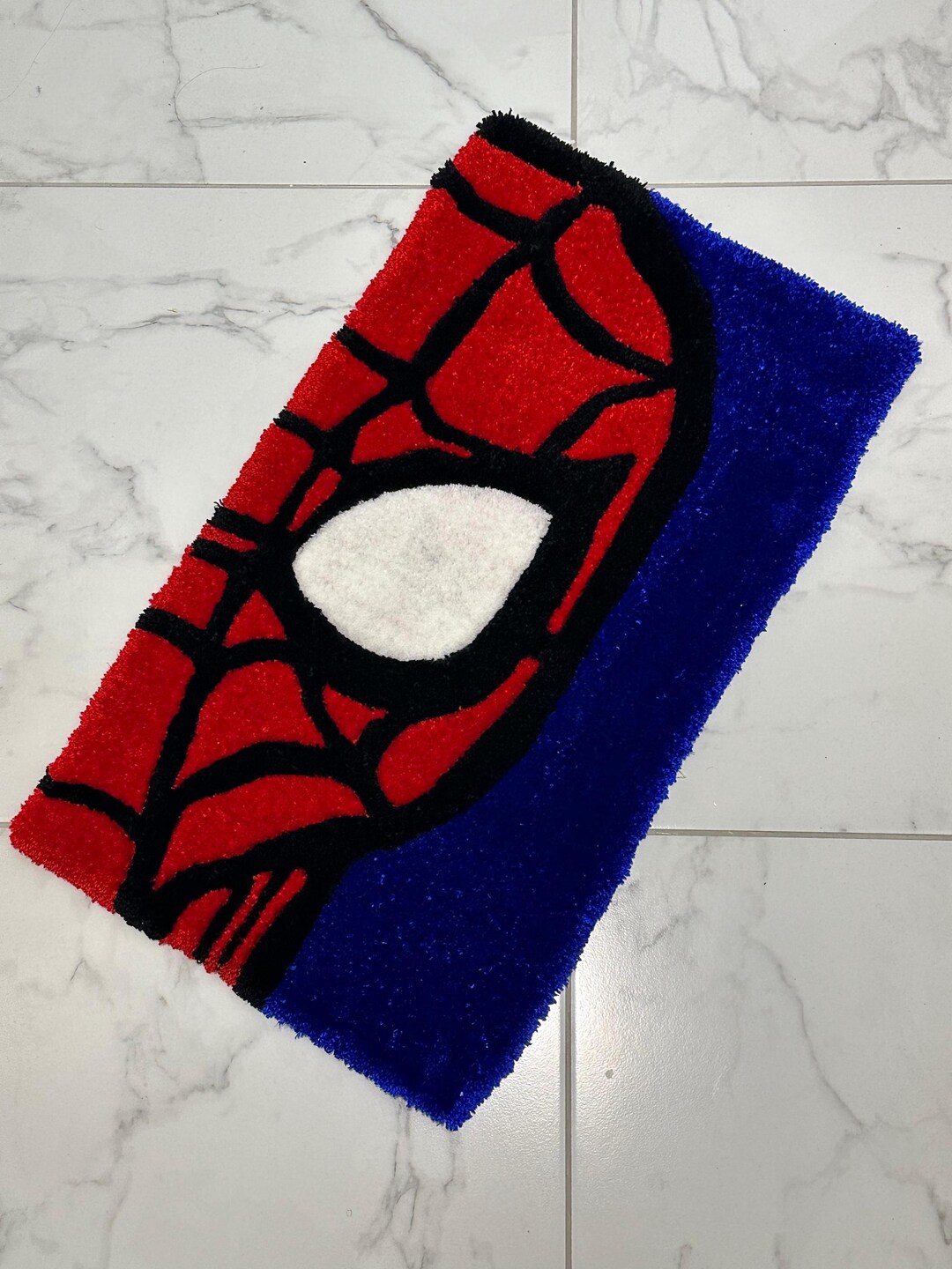 Spiderman Tufted Rug, Tufted Superhero Fan Gift, Kids Room Decor ...