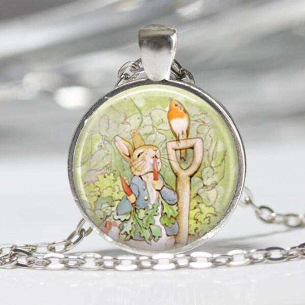 Rabbit Necklace - Etsy