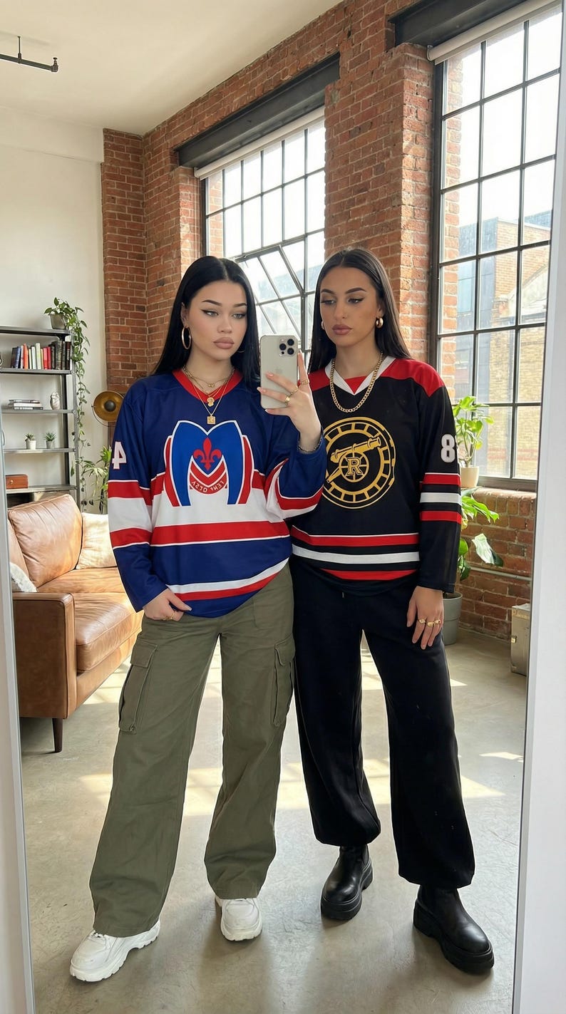 HEATED RIVALRY TRIKOTS | Shane Hollander | Ilya Rozanov | Hockey ...
