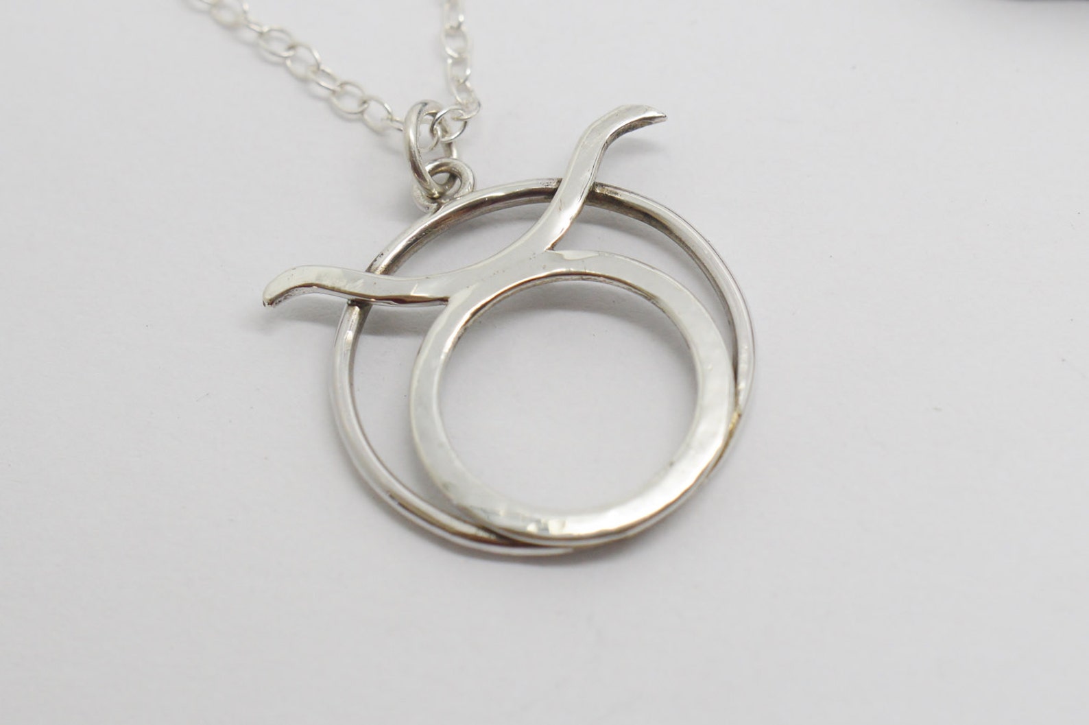 Taurus Necklace Sterling Silver - Etsy